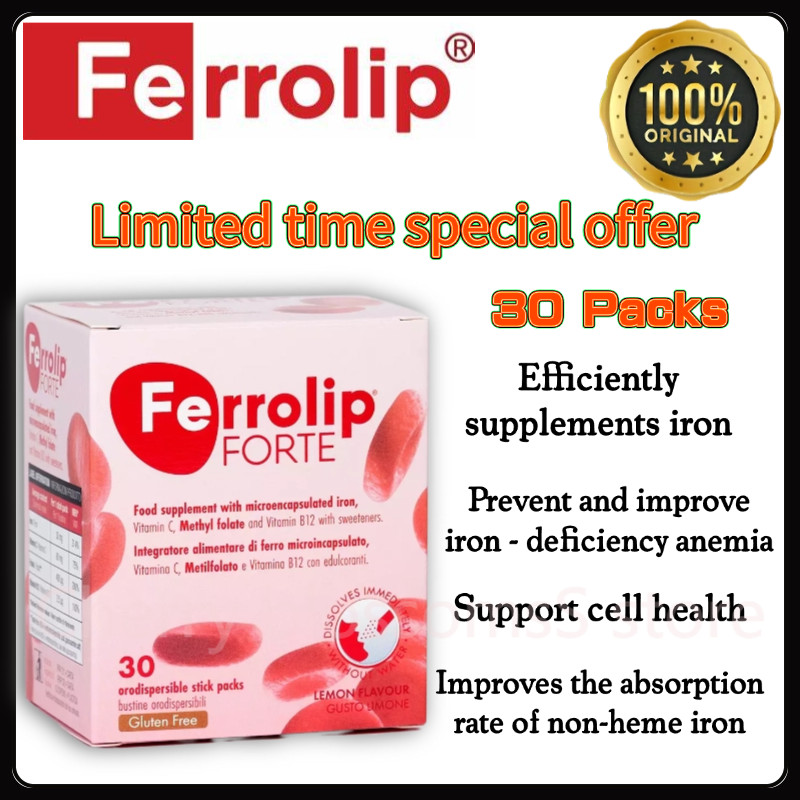 【100%ORI】 Ferrolip FORTE Efficiently supplements iron nourish the blood ...