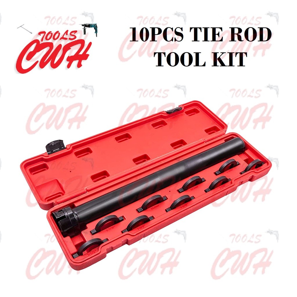10PCS Inner DUAL STEERING Tie Rod END INSTALLATION Removal Tool Kit ...