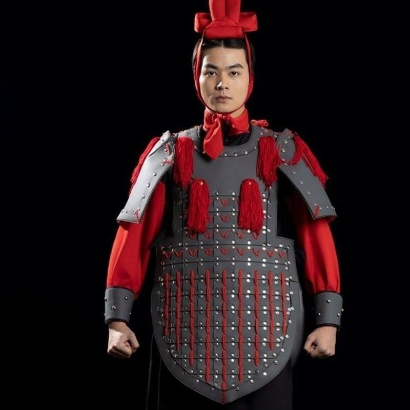 Qin Dynasty Male General Great Handsome General Hanfu Warrior Armor ...