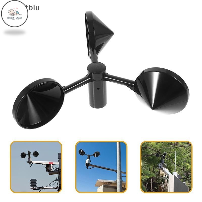 OGO Anemometer Wind-Speed Monitoring Sensor Wind 3-Cup Wind Sensor Wind ...