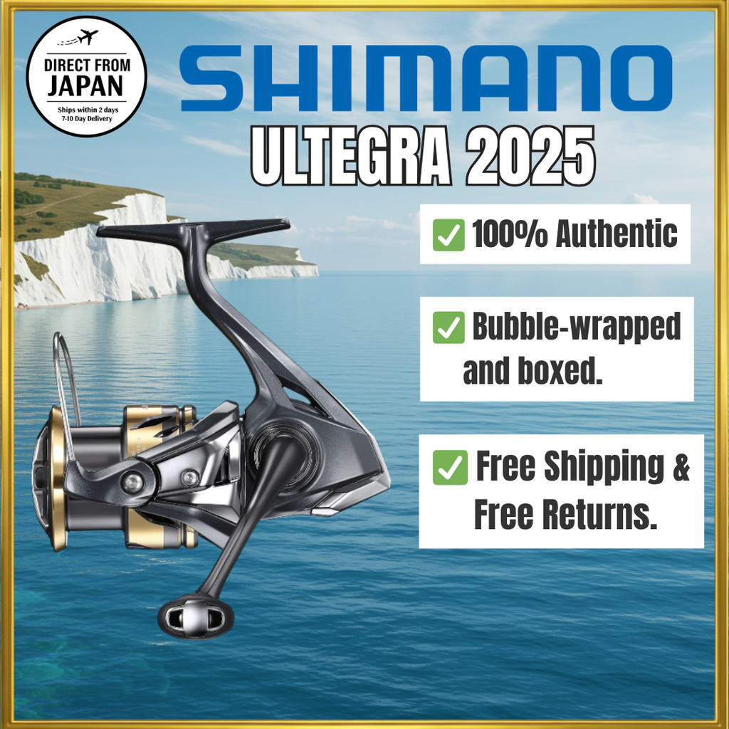 SHIMANO 25 ULTEGRA Spinning Reel | Shopee Malaysia