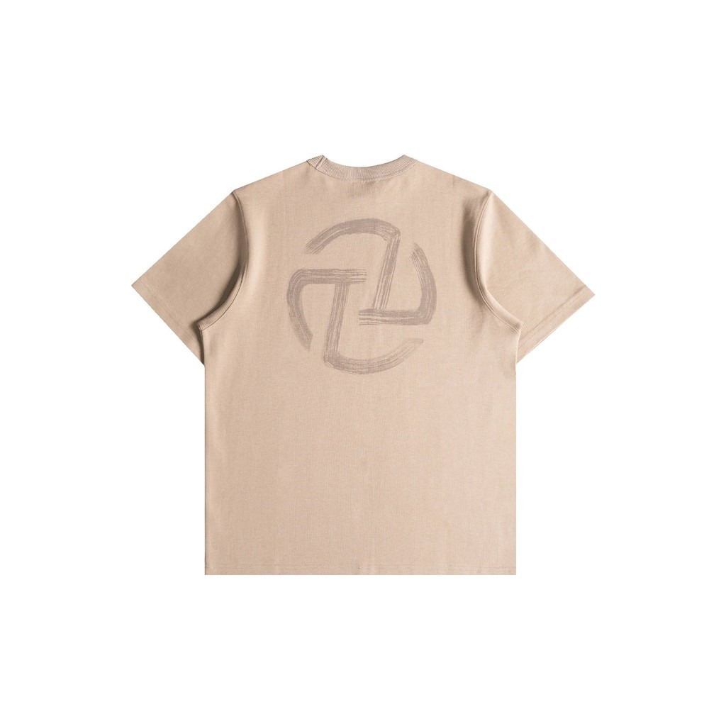 TNTCO TEXTURED LOGO TEE (BEIGE) | Shopee Malaysia
