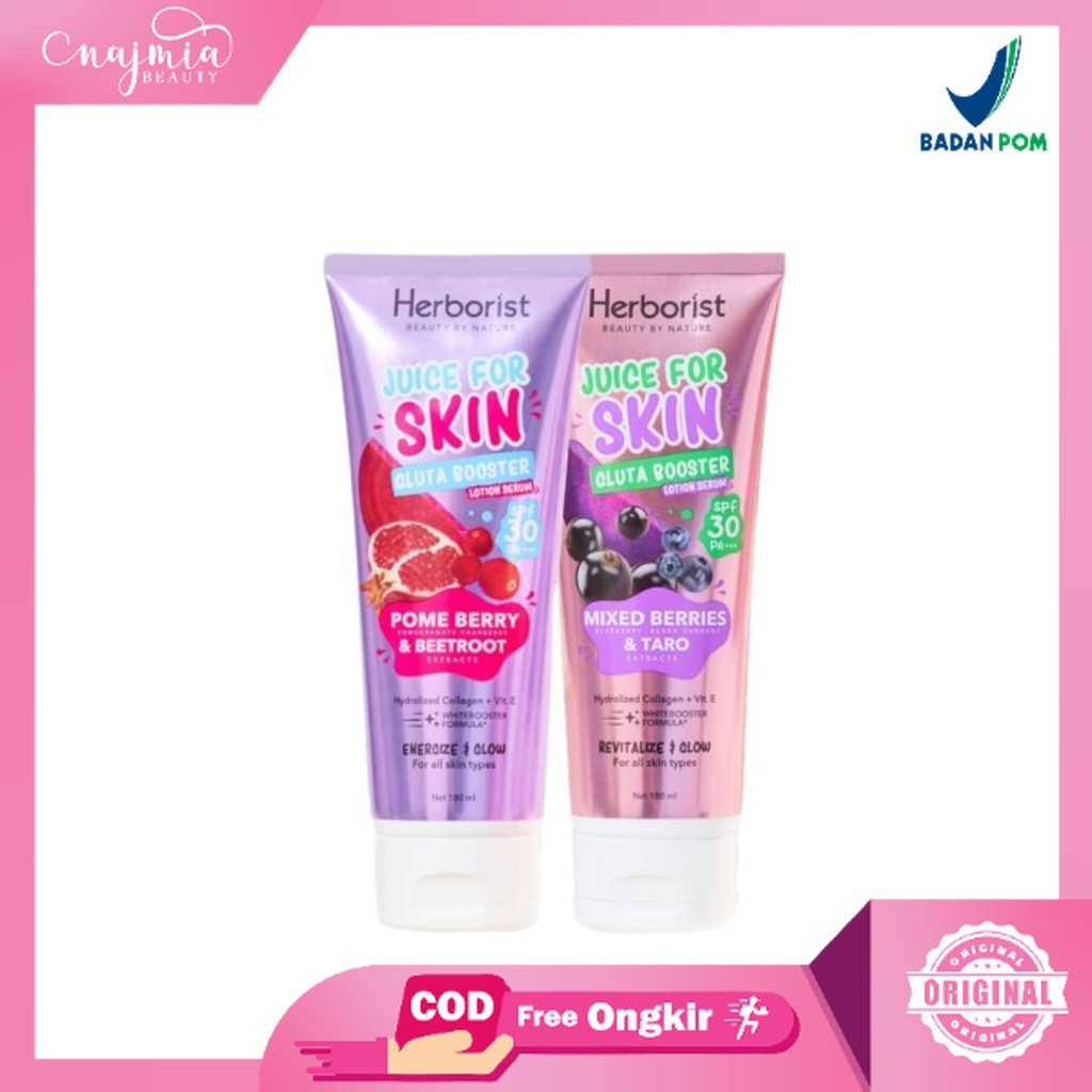 NAJMIA 3 - Herborist Juice For Skin Body Serum 180ml | Shopee Malaysia