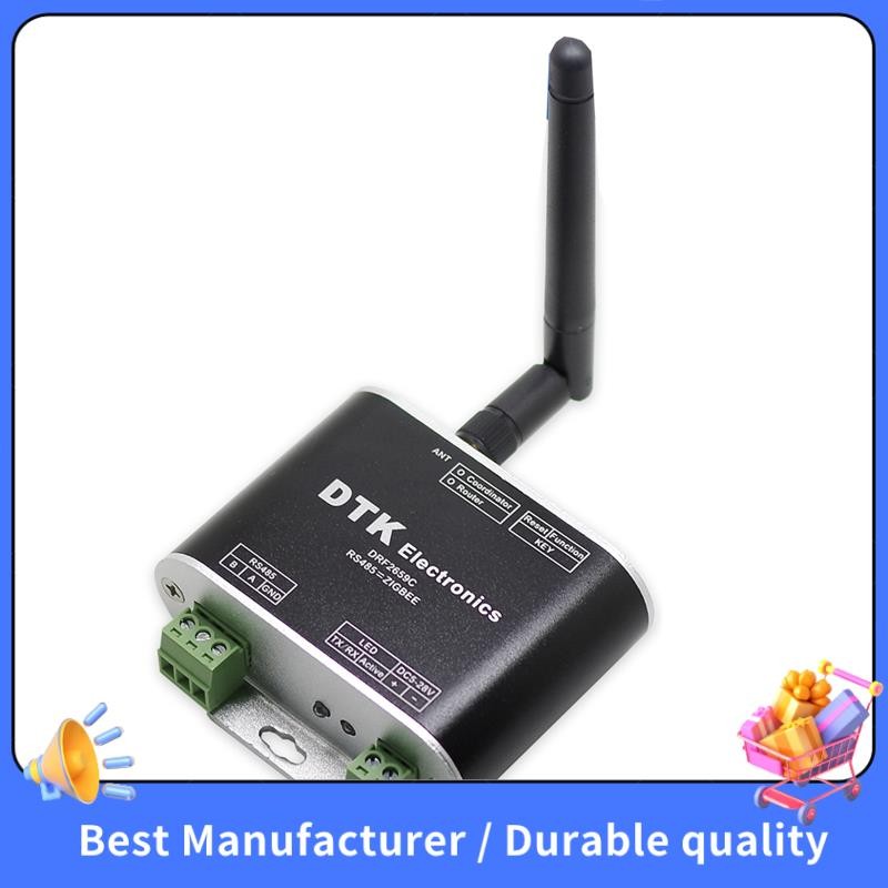 【NEW】RS485 to ZigBee Wireless Module, 1.6Km Transmission CC2630 Chip ...