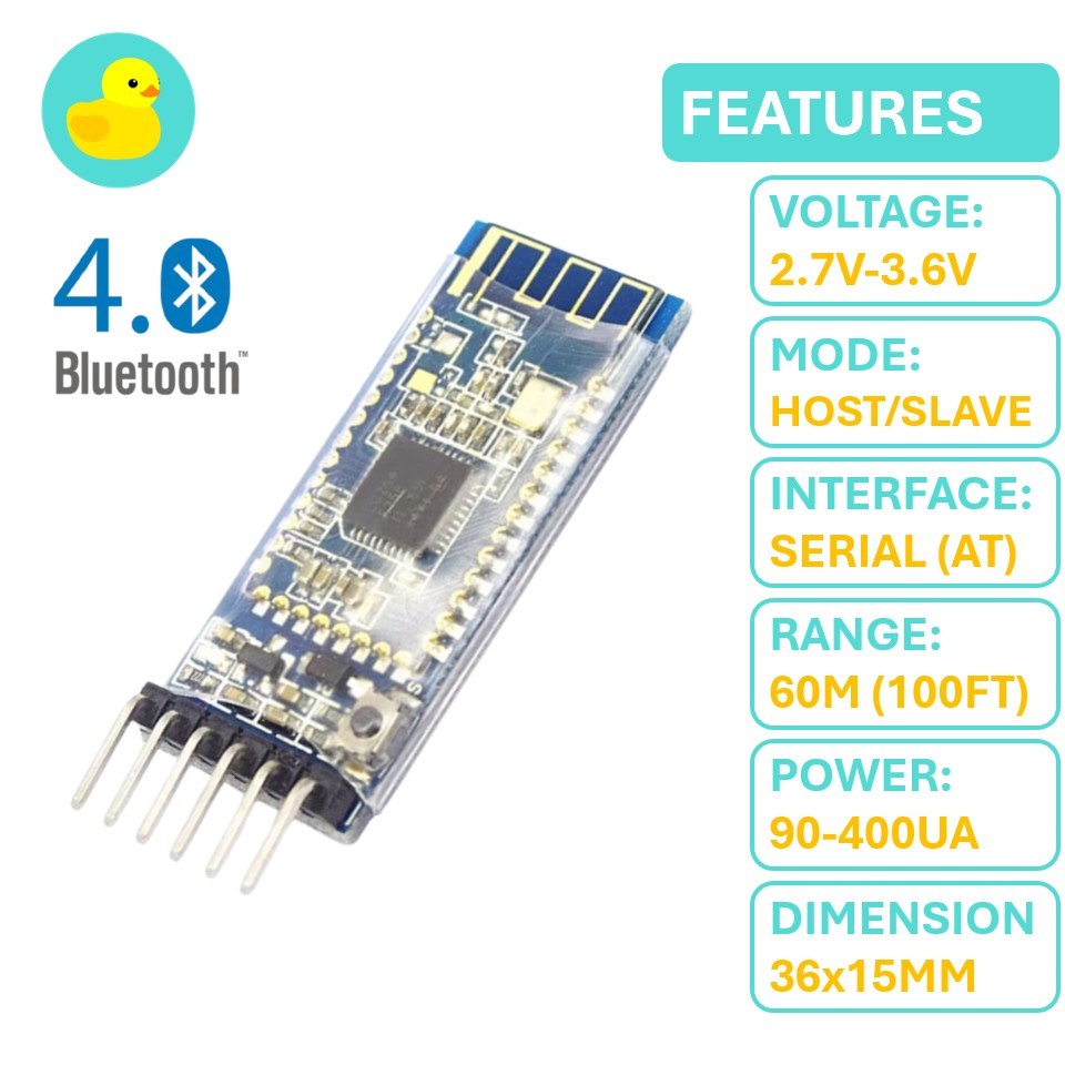 HM-10 CC2540 / CC2541 Bluetooth 4.0 Serial BLE iBeacon Module | Shopee ...