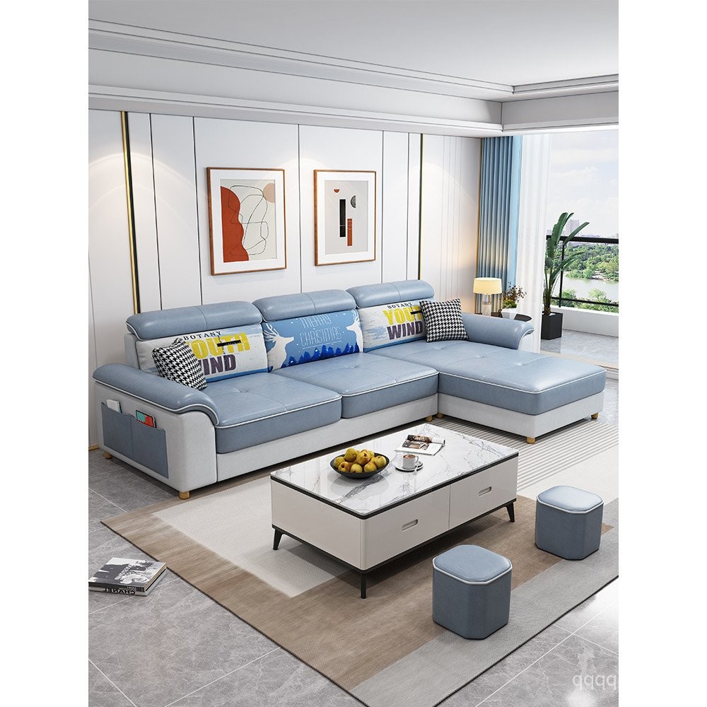 Nordic Home 2025 Sofa Fabrik Teknologi Baharu untuk Ruang Tamu, Perabot ...