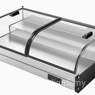 Stall Freezer Refrigerated Fresh-Keeping Display Counter Style Ladder ...