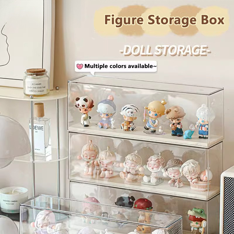 Action Figure Acrylic Display Storage Box|Transparent Transparent ...