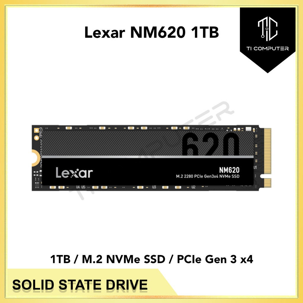 NEW LEXAR NM620 1TB M.2 2280 PCIe NVME SSD Up to 3500MB/s Solid State ...