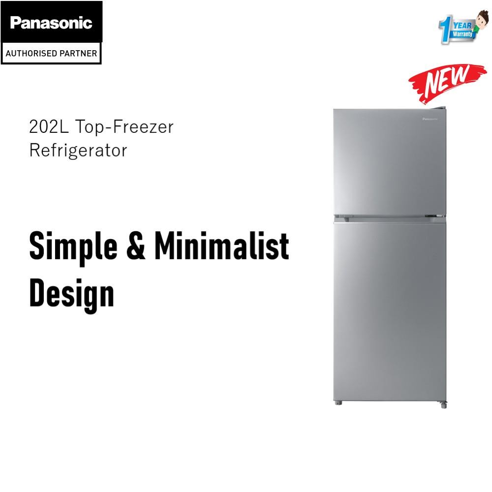 PANASONIC NR-TC221BUSM 202L TOP-FREEZER REFRIGERATOR SIMPLE DESIGN NR ...