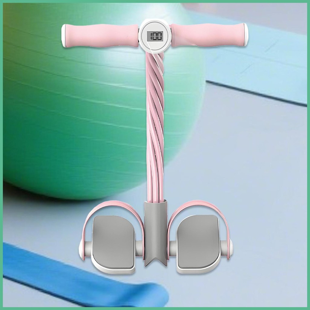 Pedal Ankle Puller Rope Pull Rope Fitness Sit up Exercise Elastic ...