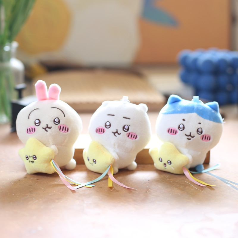 GANTUNGAN Chiikawa Shooting Star Cute Japan Plush Toys Cute Soft Doll ...