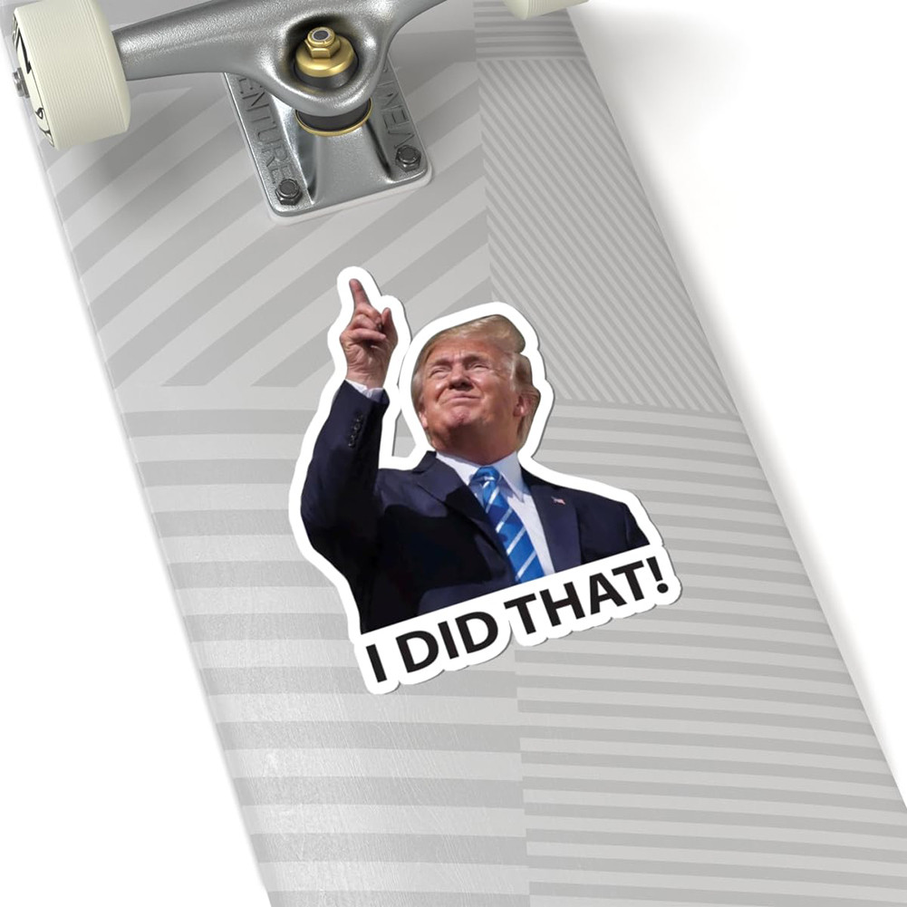 100pcs I Did That Tariff Stickers Gas Pump Stickers Decal Stickers For ...