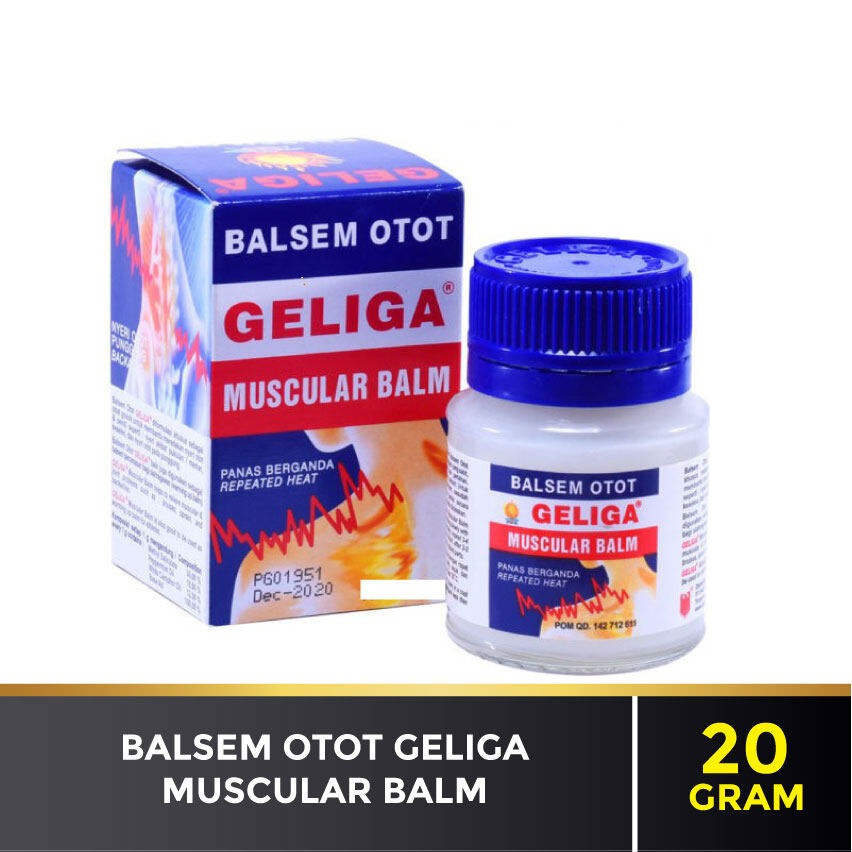 SUPER GELIGA BALM BALSAM OTOT GELIGA 20GM | Shopee Malaysia