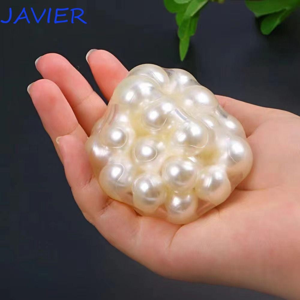 JAVIER Pearl Noisy Ball Toys, Mochi Ball Bead Ball Pinch Fidget Toy ...