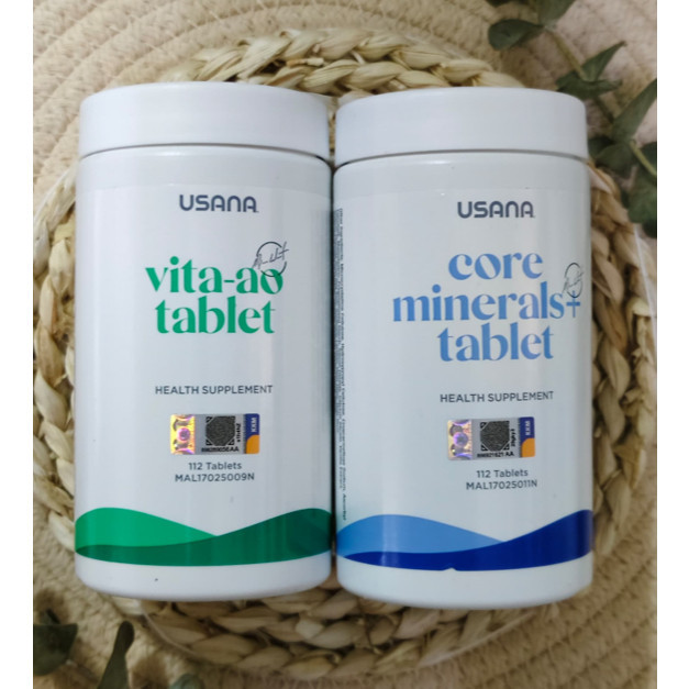 USANA CellSentials Usana [Core Minerals Plus+VITA-AO]基本营养素 | 100% ...