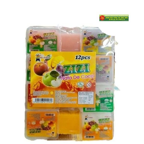 Alibaba Zizi Nata De Coco Jelly 12pcs | Shopee Malaysia