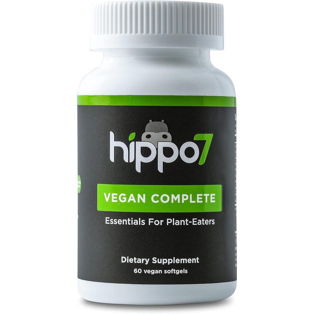 Vegan Complete Multivitamin Vitamin B12, Vitamin D, Omega-3 DHA+EPA, Calcium, Iodine, Zinc ...