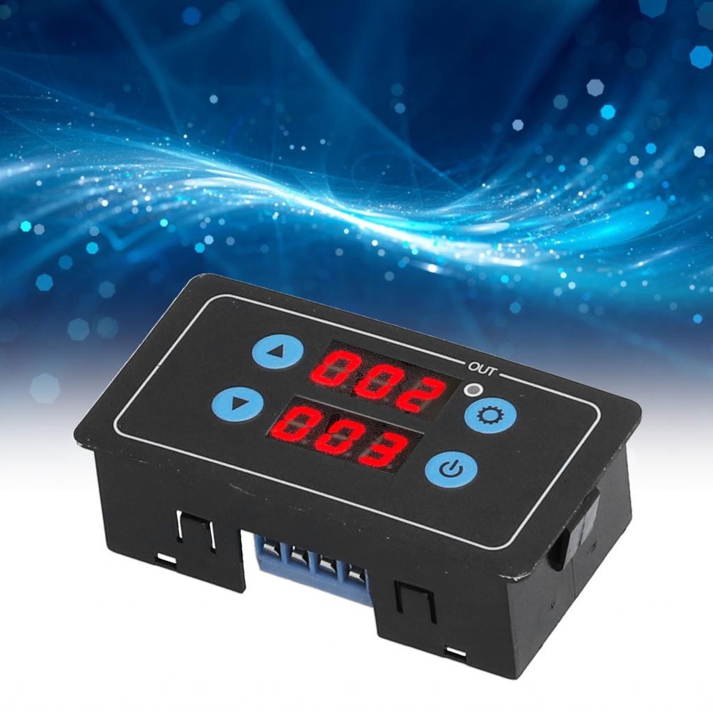 Timer Relay Module LCD Display Cycle Timing Switch Board Time Relays ...