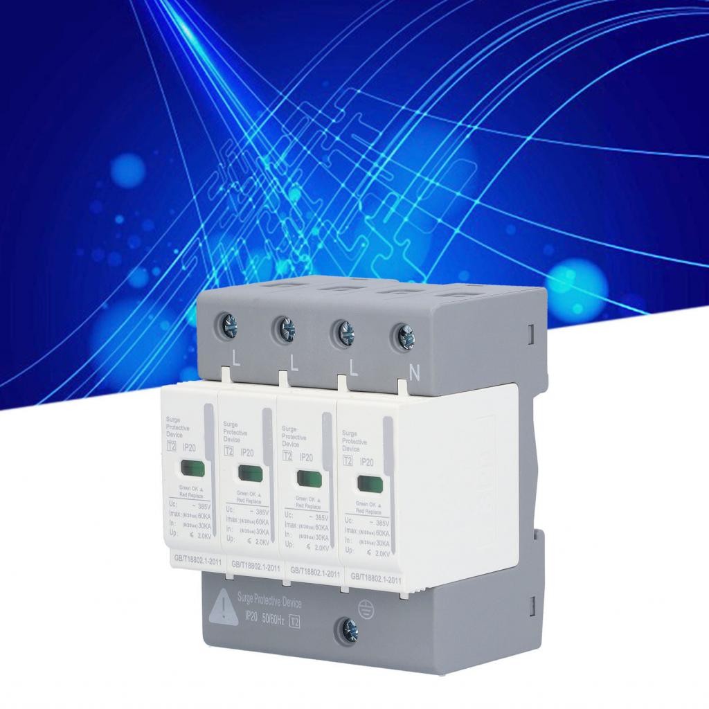Yohooo Surge Protective Device 4P60KA Quick Response House Voltage ...