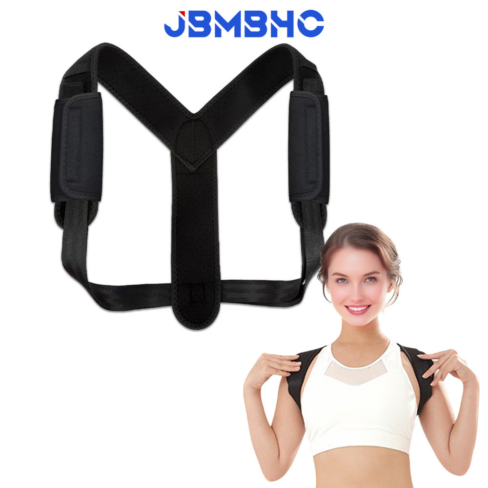 Back Posture Corrector Shoulder Brace Support Belt Adjustable Hunchback ...