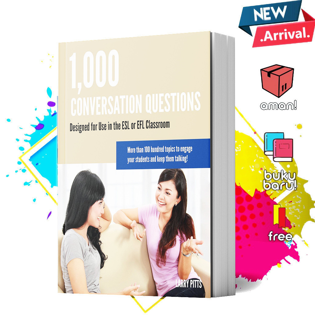 1,000 Conversation Questions by Larry W Pitts | Shopee Malaysia