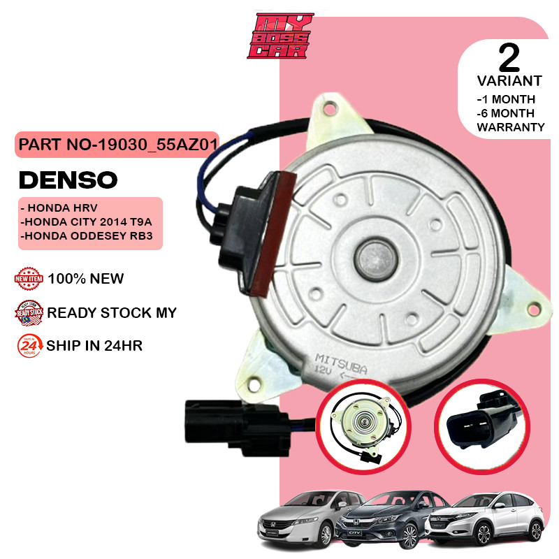ORIGINAL HONDA RADIATOR FAN MOTOR MITSUBA HONDA HRV CITY GM6 T9A 2014 ...