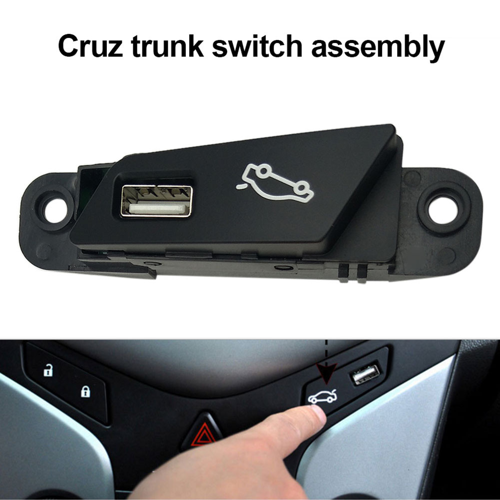 Car Trunk Open/Close Button Switch Assembly Easy Installation Car Trunk ...