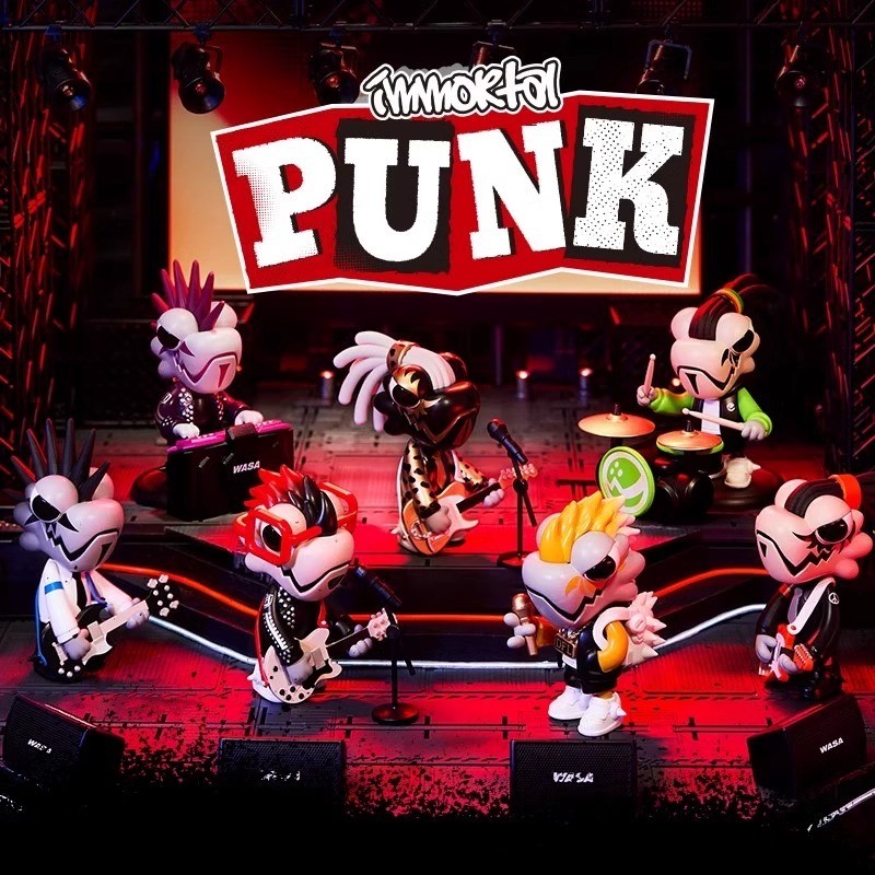 Genuine WASA Genuine Chameleon Punk Dragon Band Mystery Box Doll Toy ...