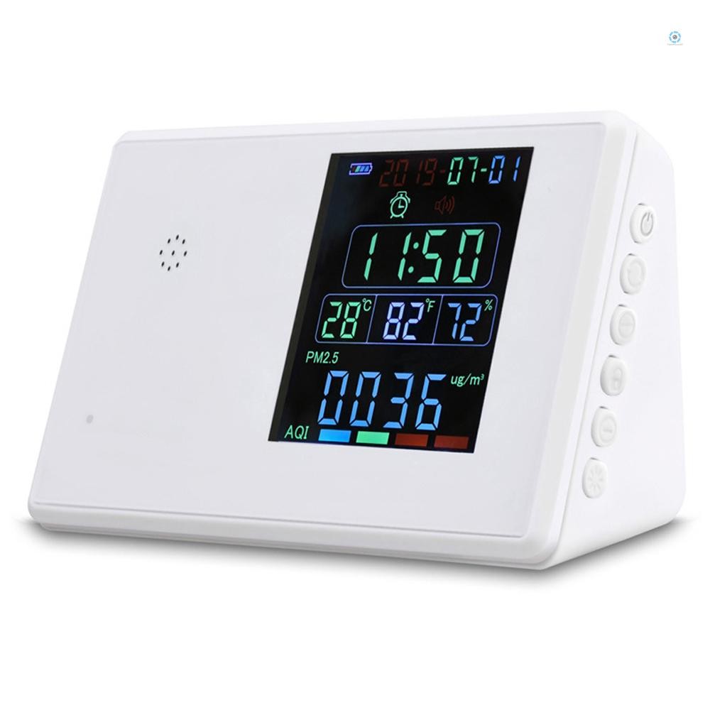Digital Formaldehyde Detector Hygrothermograph Alarm Clock Carbon ...