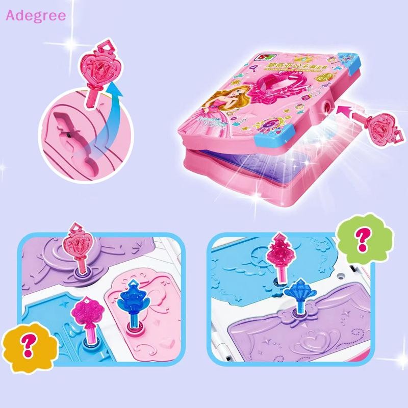 Adegree Princess Mengqiya Magic Book Surprise Key Unlocking Treasure ...