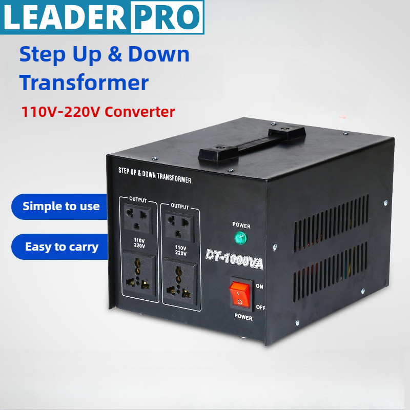 Small Portable Step Up & Down Transformer 220V to 110V Power ...