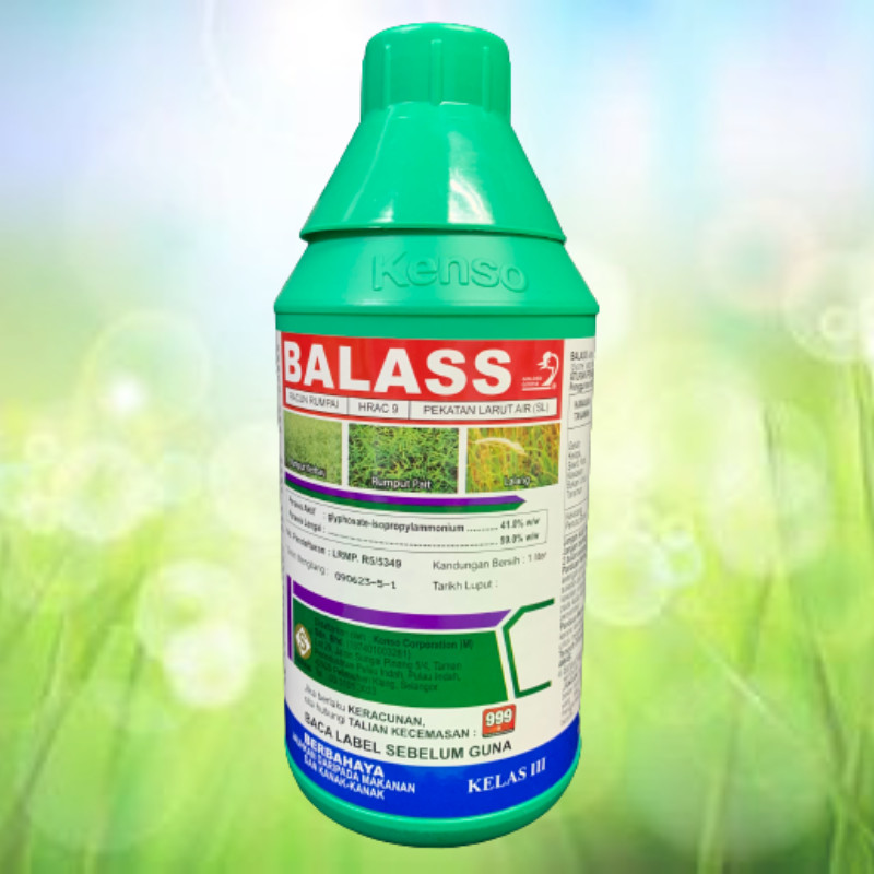 [ORIGINAL] 1L BALASS Kenso (Sama Roundup Ecomax Ken up) Glyphosate 41% ...