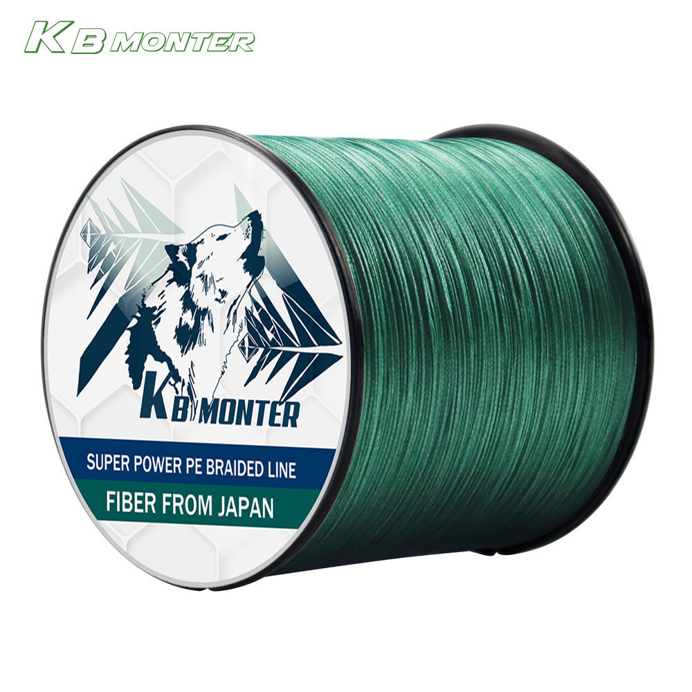 Braided Fishing Line KBMONTER 100M 4 Strands Braided Fishing Line ...