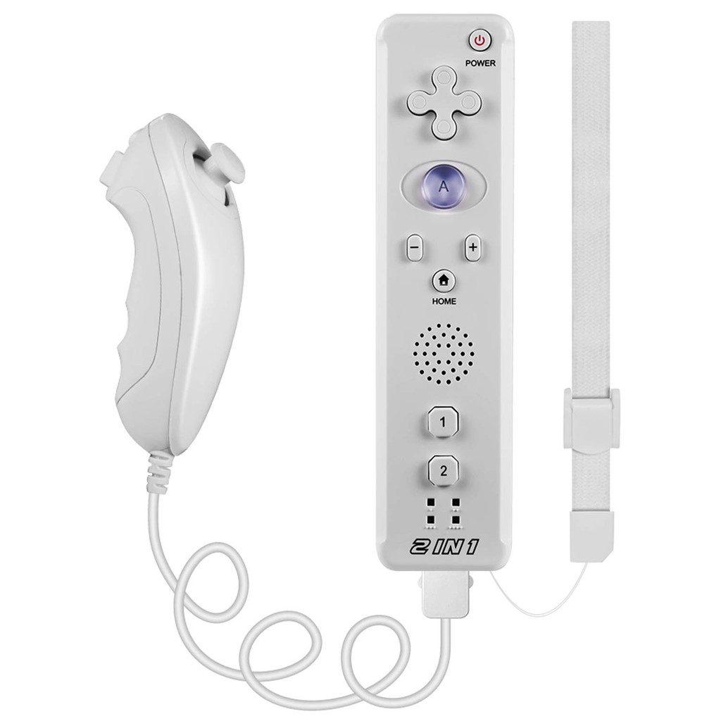 MODESLAB Wii Remote Controller, Replacement Nunchuck and Remote Game ...