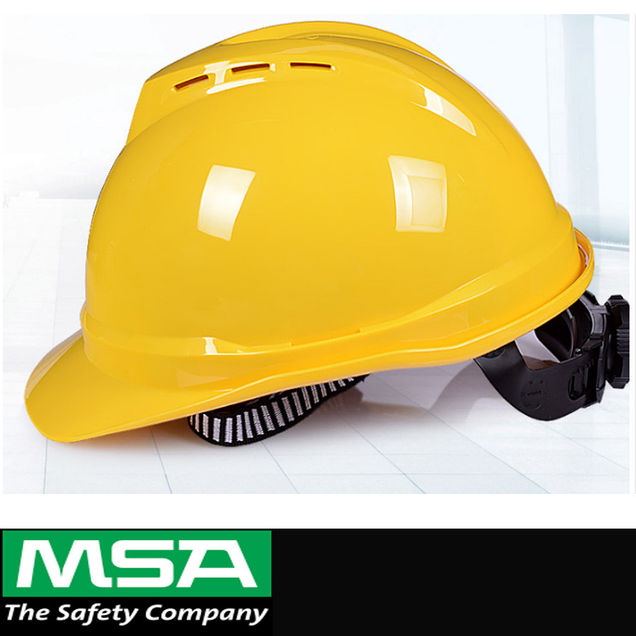 MSA Safety Cap V-Gard500 Safety Helmet Luxury ABS With Air Vent ...