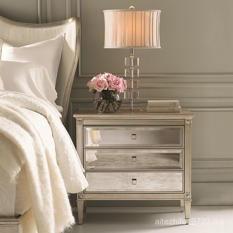 European Retro Bedside Table Modern Simple Side Table Floor Table New ...