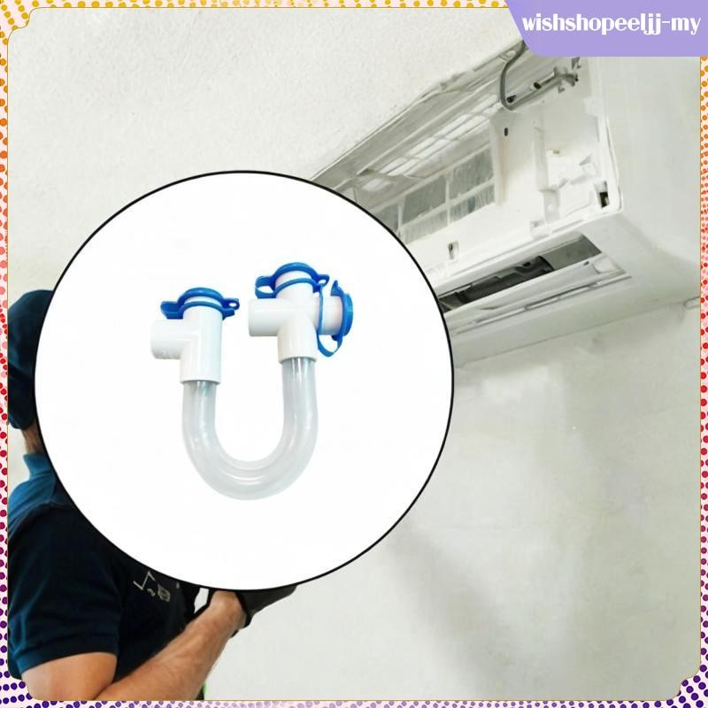 [WishshopeeljjMY] Condensate Trap PVC U Trap Clear Repair Compact ...