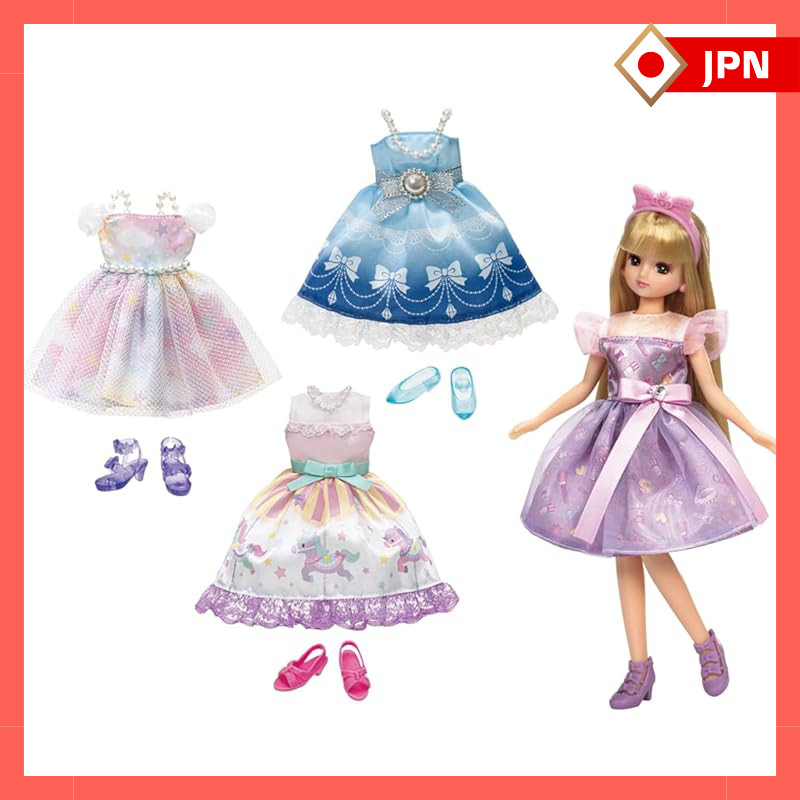 "Takara Tomy Licca-chan KATE LICCA -Make My Color- Dress-Up Doll Set ...