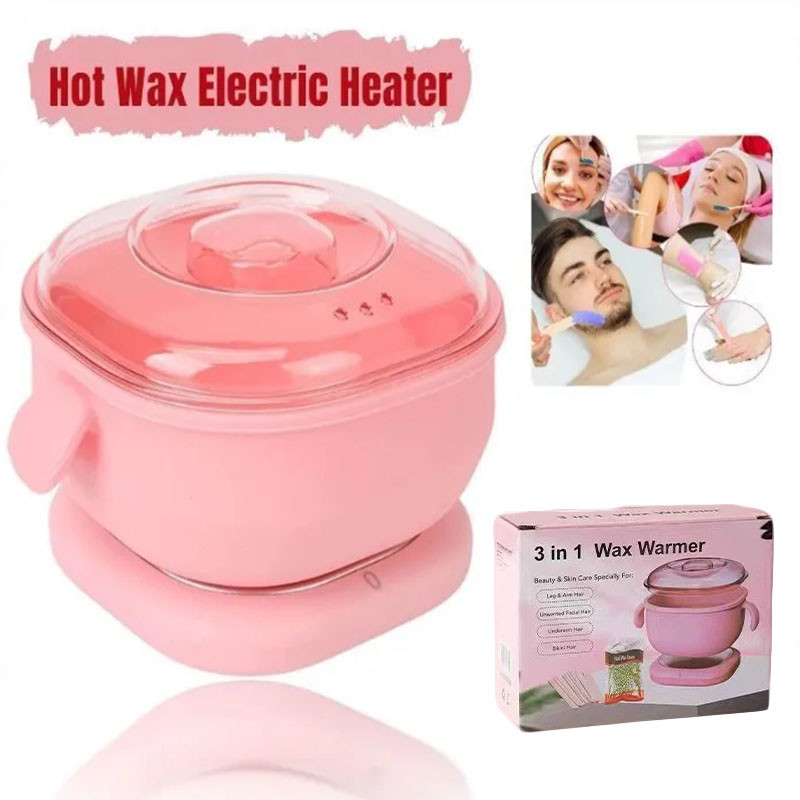 Wax Warmer Depilatory Heater Wax Paraffin Warmer Spa Hair Removal Pot ...