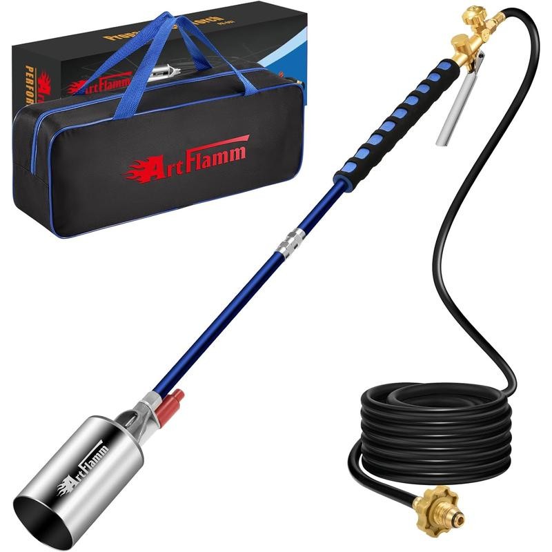 1,800,000 BTU Propane Torch Weed Burner Kit with Storage Bag, Weed ...
