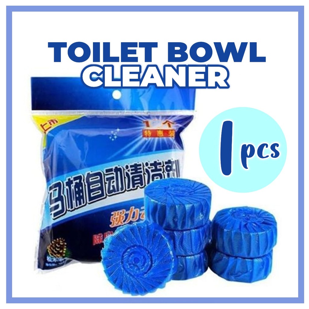 (1 Piece) Magic Auto Toilet Bowl Cleaner Blue Bubble Flush Bathroom ...