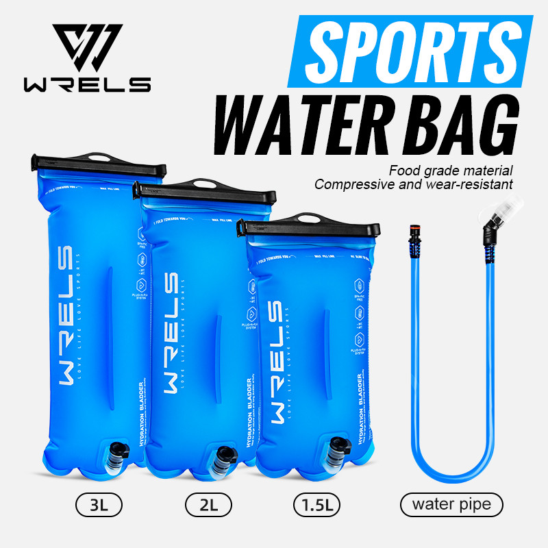WRELS Upgraded Hydration Water Bladder 1L 1.5L 2L 3L BPA free stronger ...