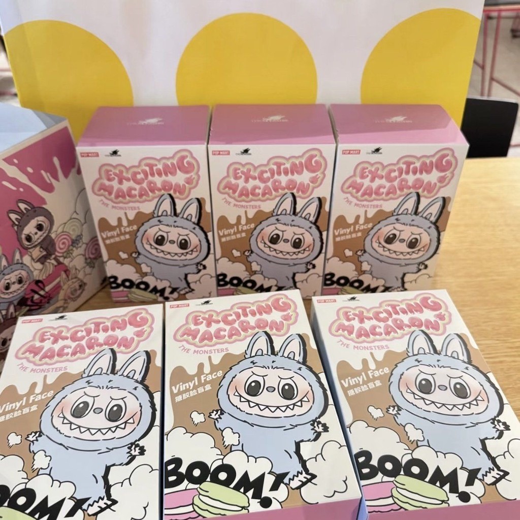 Genuine Ready Stock POPMART POPMART LABUBU LABUBU Heart Macaron Vinyl ...