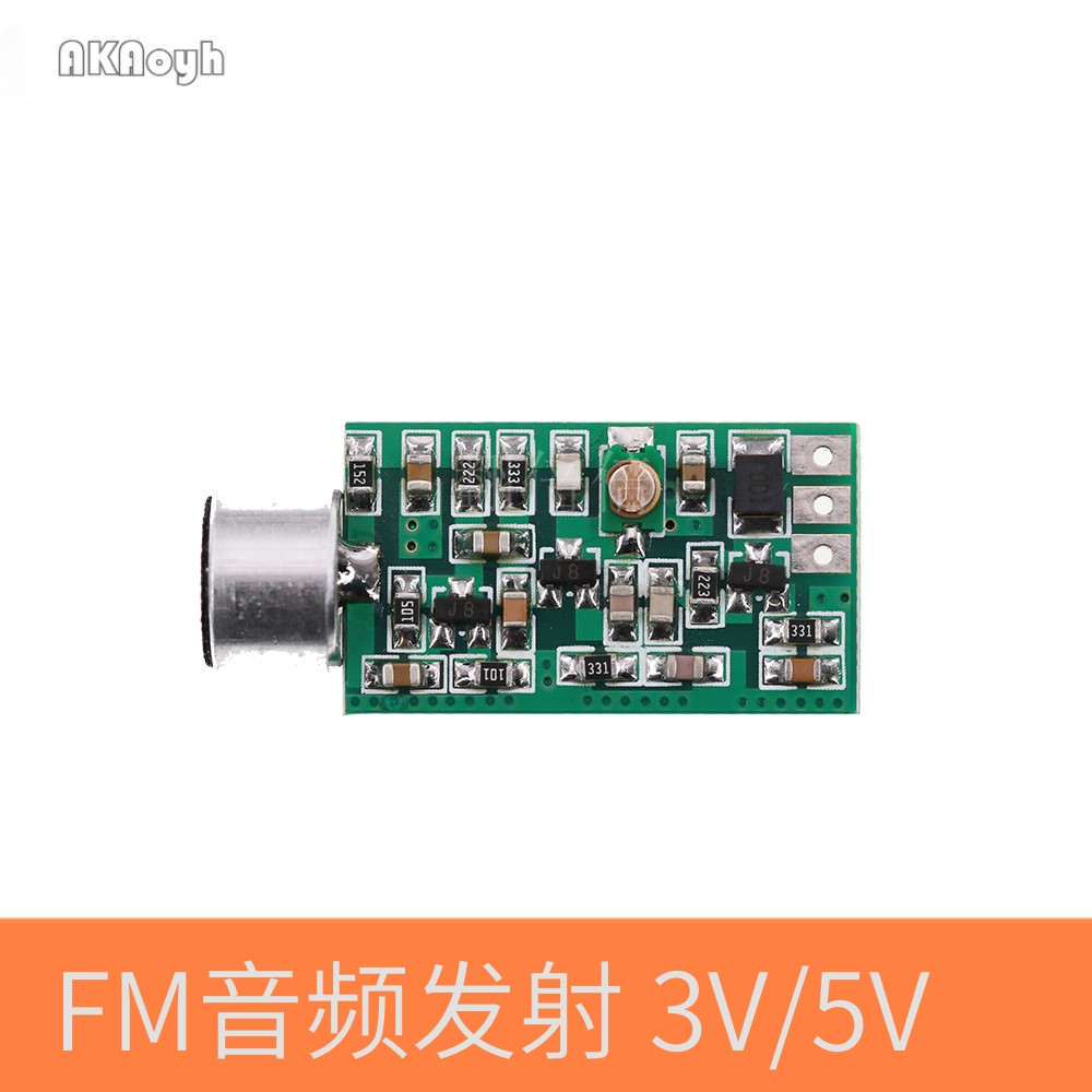 FM Audio Transmitter Module FM Microphone Wireless Pickup 3V 5V FM ...