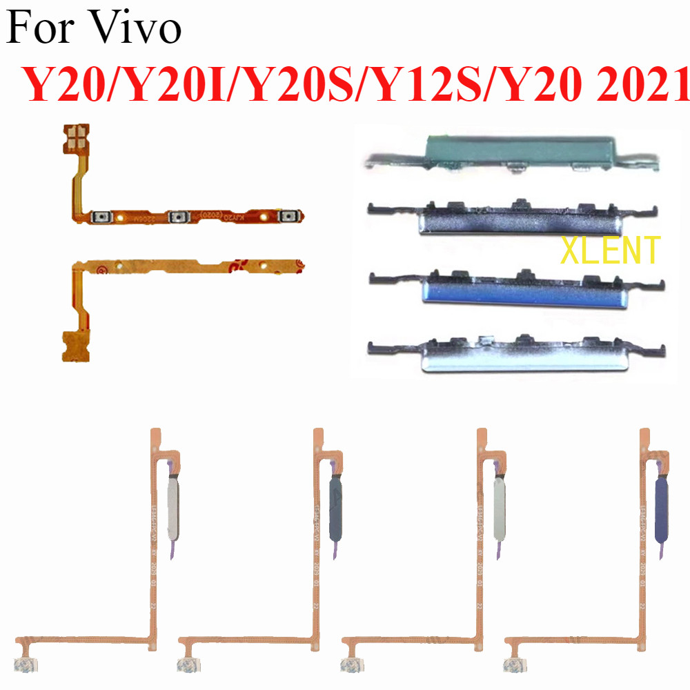 Touch ID For Vivo Y20/Y20I/Y20S/Y12S/Y20 2021 Fingerprint Sensor Power ...