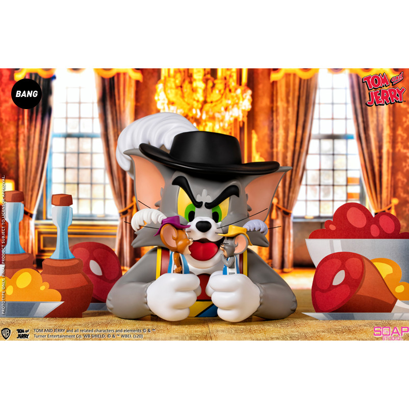 Soap Studio Tom And Jerry The Three Musketeers Bust Collectible Figure ...