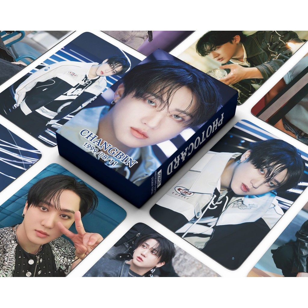 55-127pcs STRAY KIDS HOLLOW Lomo cards JAPAN 3rd Mini Album SKZ Mixtape ...