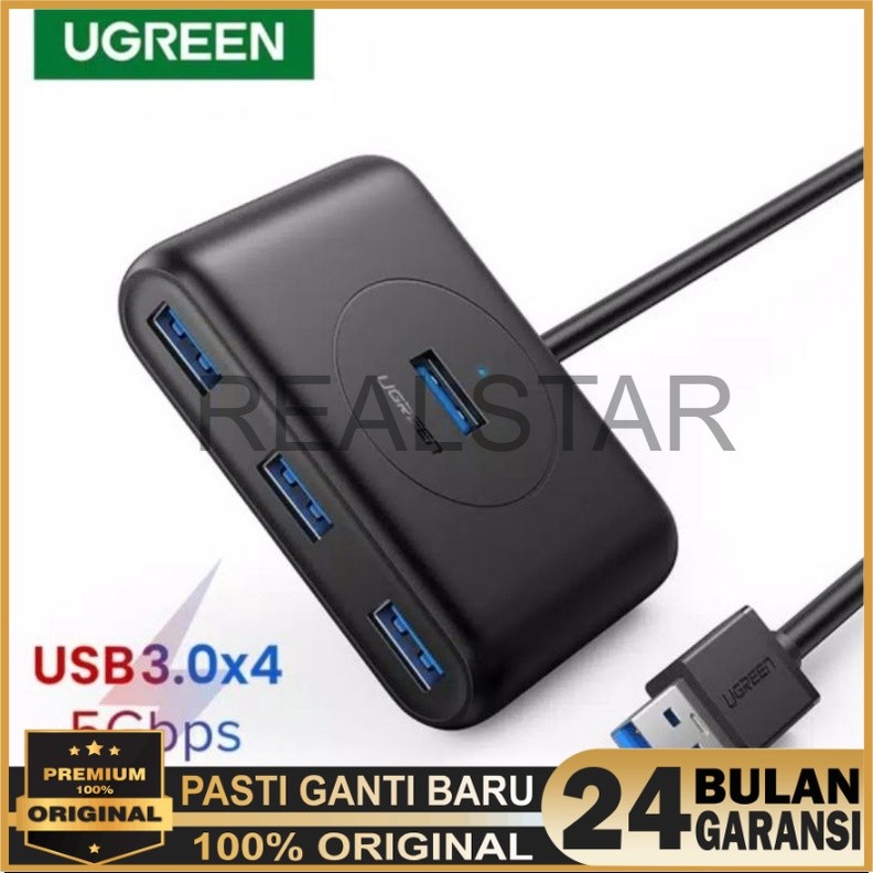 Ugreen Usb Hub 3.0 4 Ports - Ugreen Usb 3.0 Hub Splitter 4 Ports Fast Transfer | Shopee Malaysia