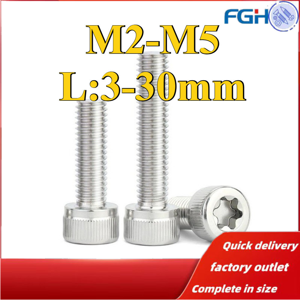 Socket Cap Head Bintang 6 Sudut skru/Torx Screw/Stainless Steel 304 ...